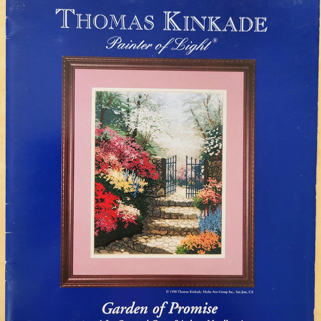 Vintage Candamar Designs Counted Cross Stitch Pattern Garden of Promise ...