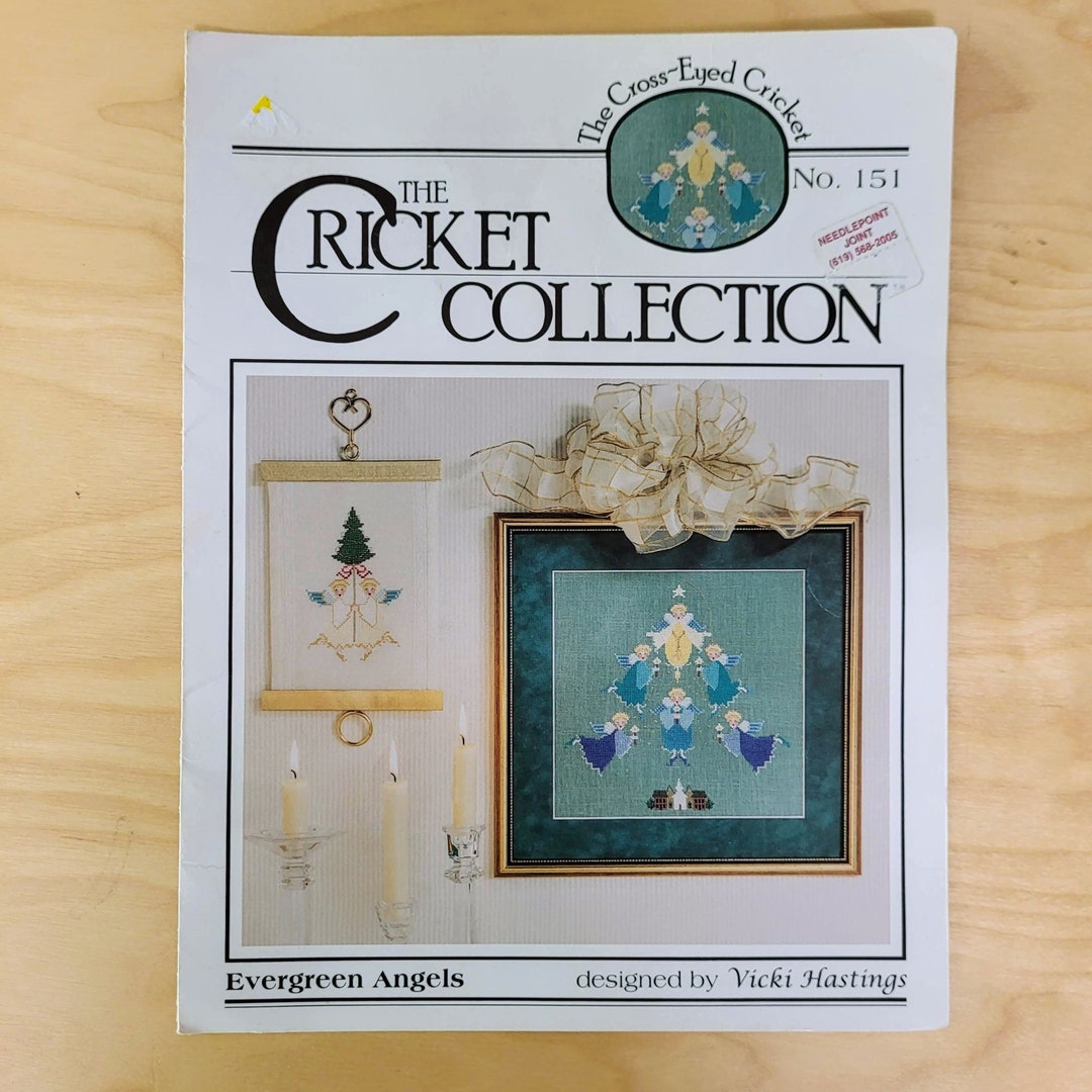 Vintage the Cricket Collection Counted Cross Stitch Pattern Evergreen ...