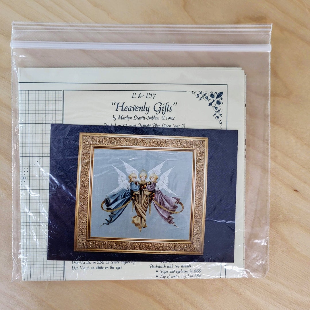 Lavender and Lace Counted Cross Stitch Pattern Heavenly Gifts - Etsy