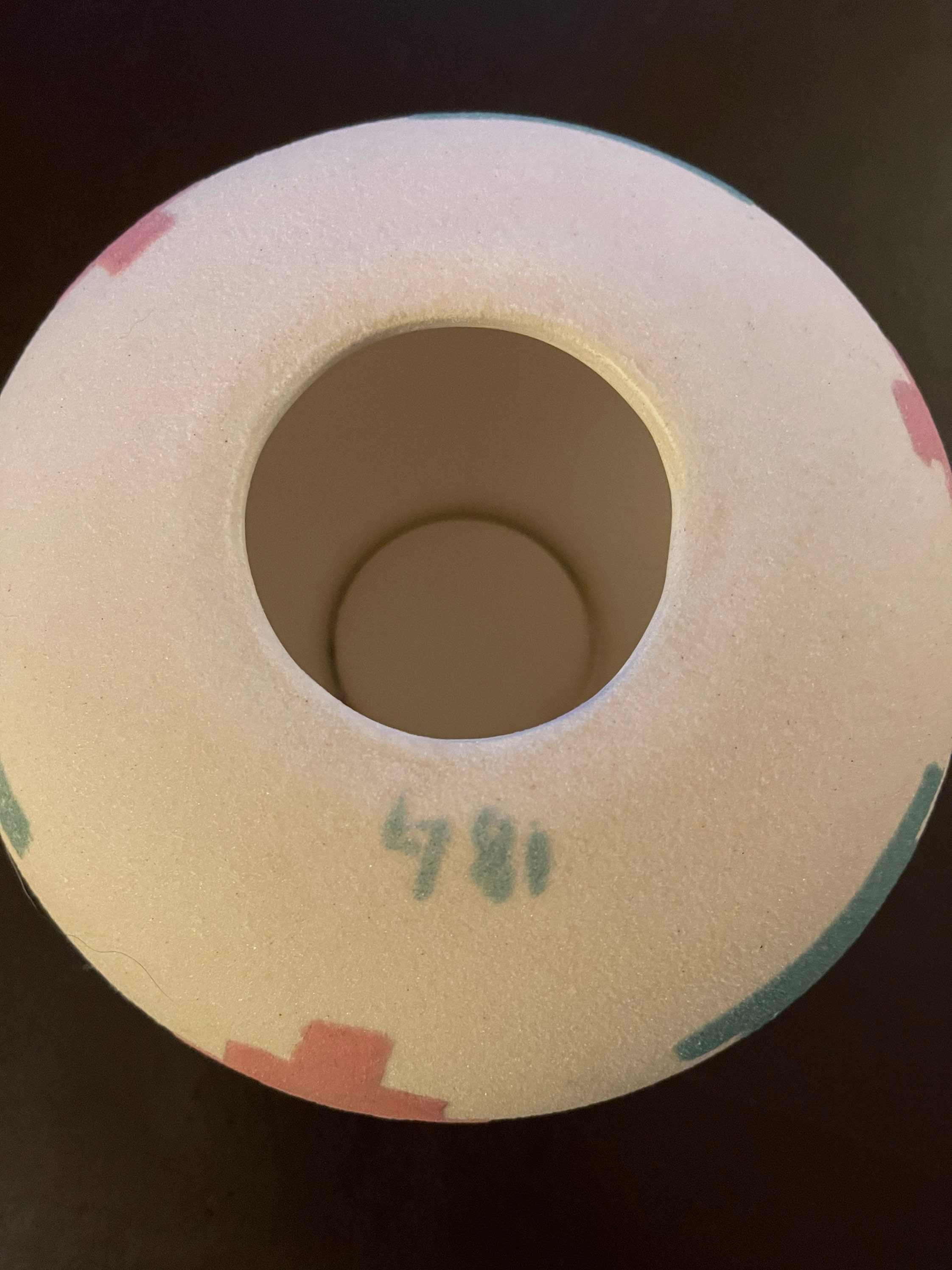 Vintage Native American Sand Art Vase, Southwestern Vase, 80s Sand Art ...