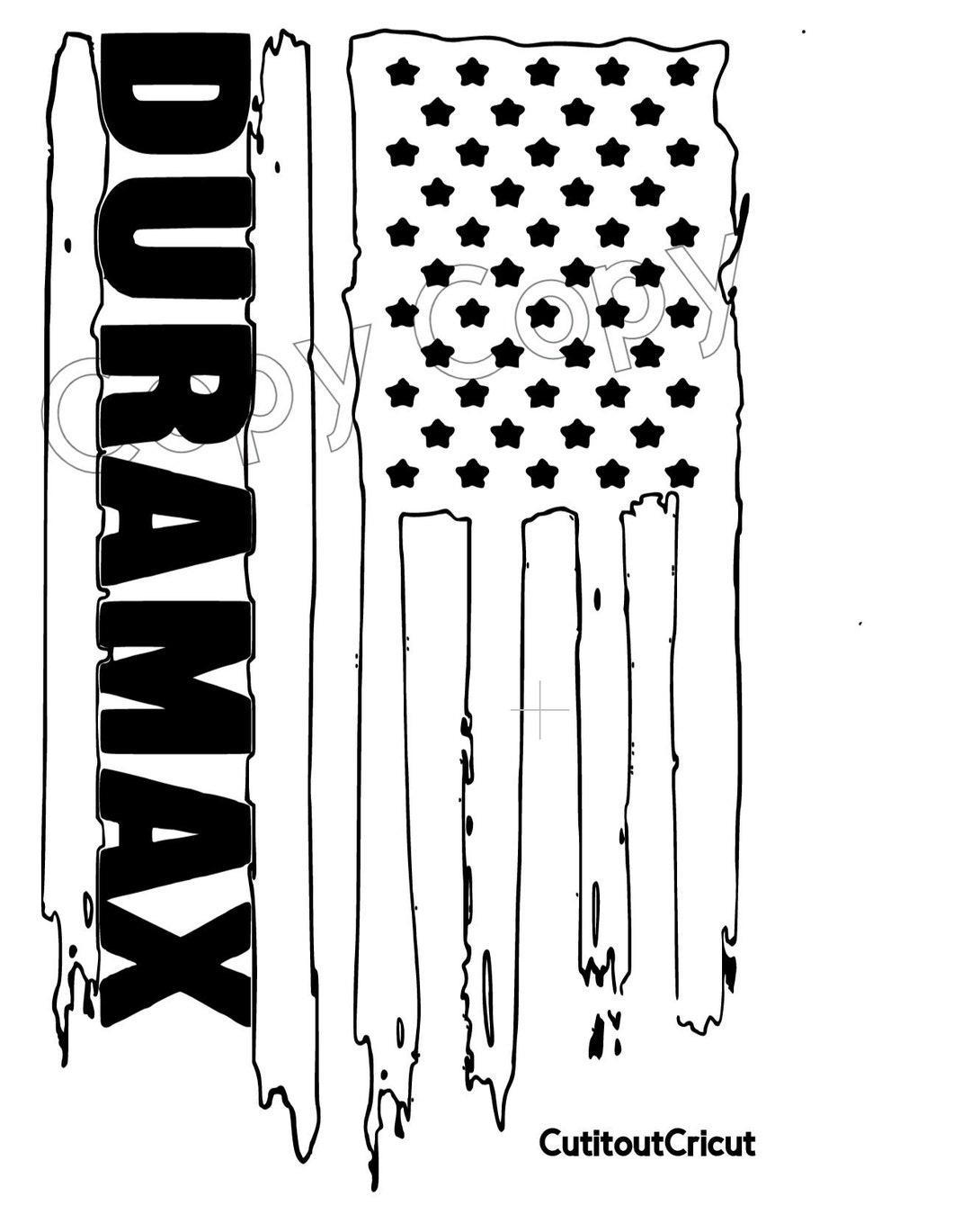 Duramax Flag SVG - Etsy
