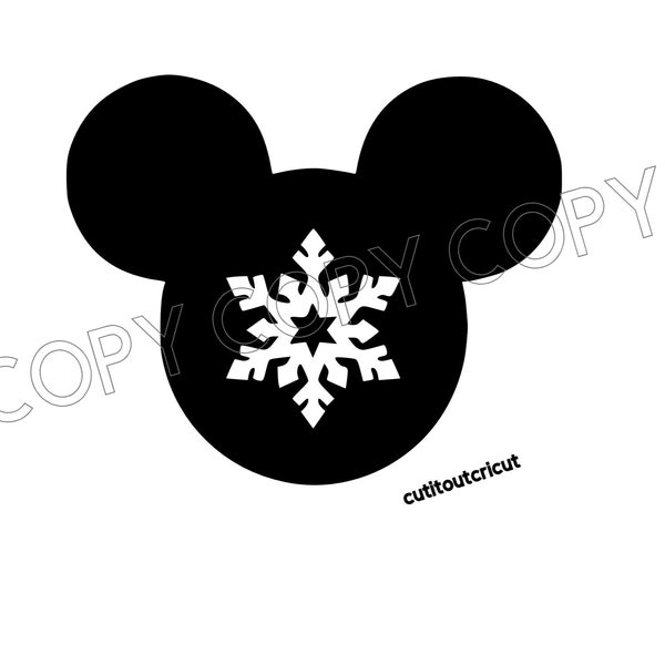 Mickey Mouse Scrapbook Border Svg - Etsy