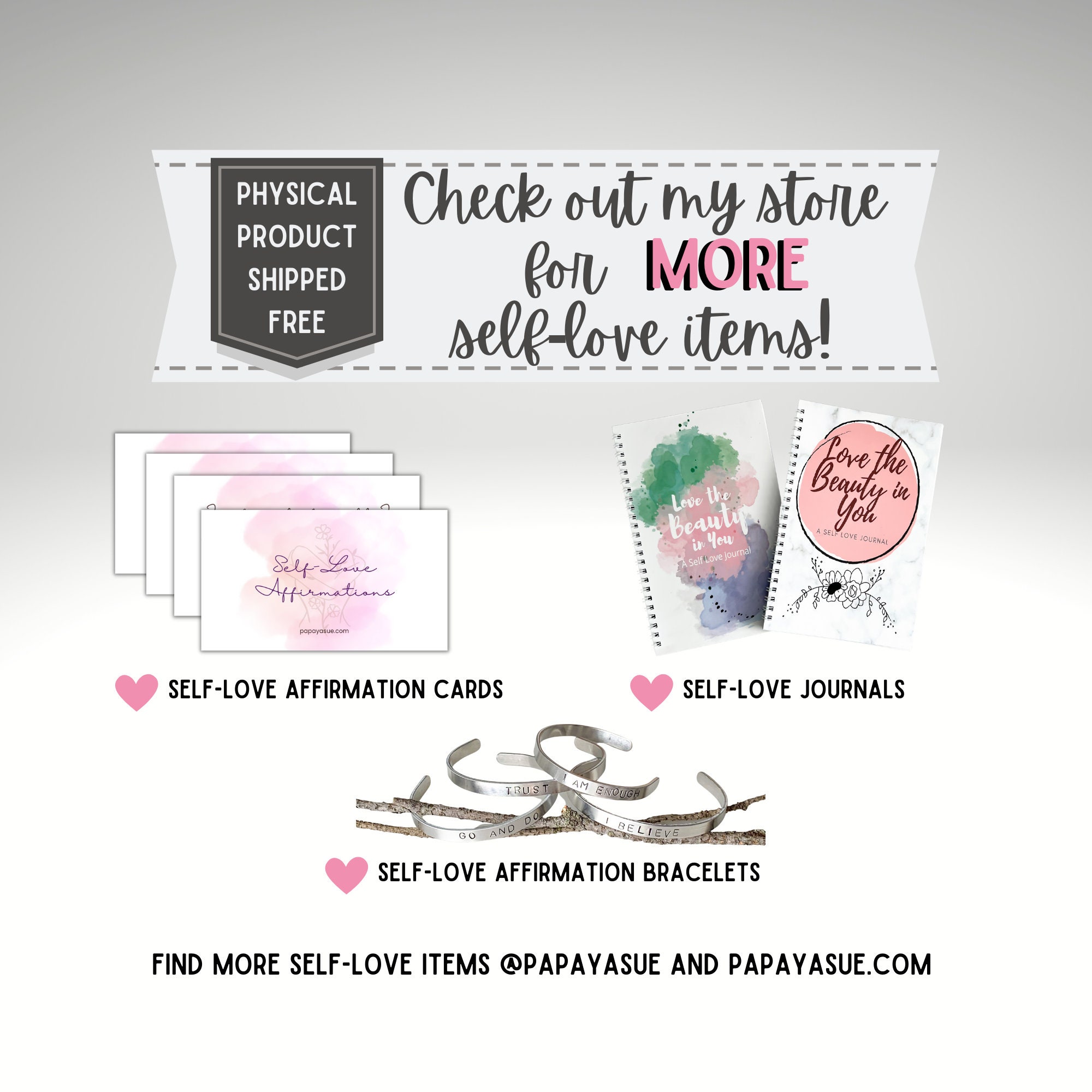 Self Love Challenge | 30 Day Challenge for Self-love | Physical Product ...