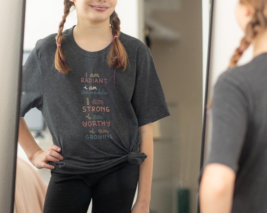 Self Reflection Shirt, Daily Affirmations, Gifts for Her, Affirmation ...