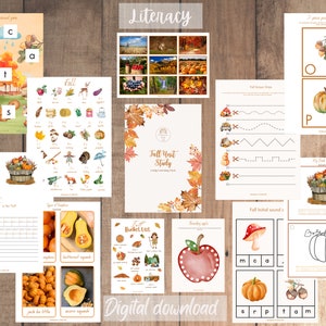 Fall Unit Study + FREE Resources - Montessori Inspired Pre-school ...