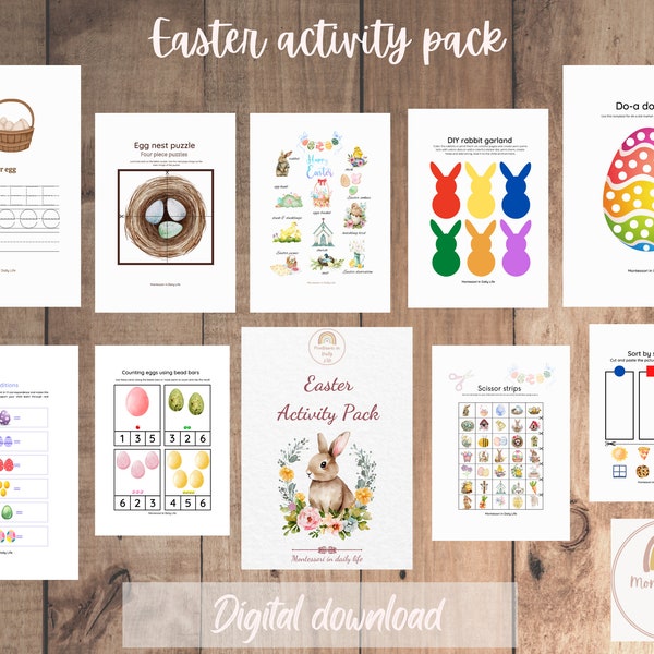 Easter Activities - Etsy