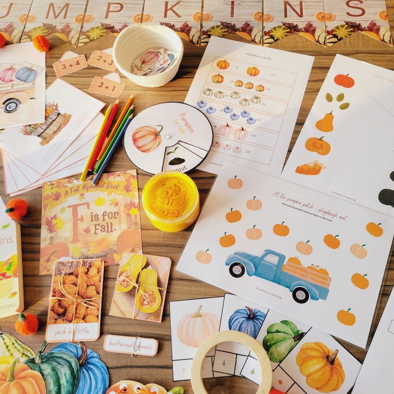 P is for Pumpkin (digital Download) Montessori Aligned Learning Pack ...