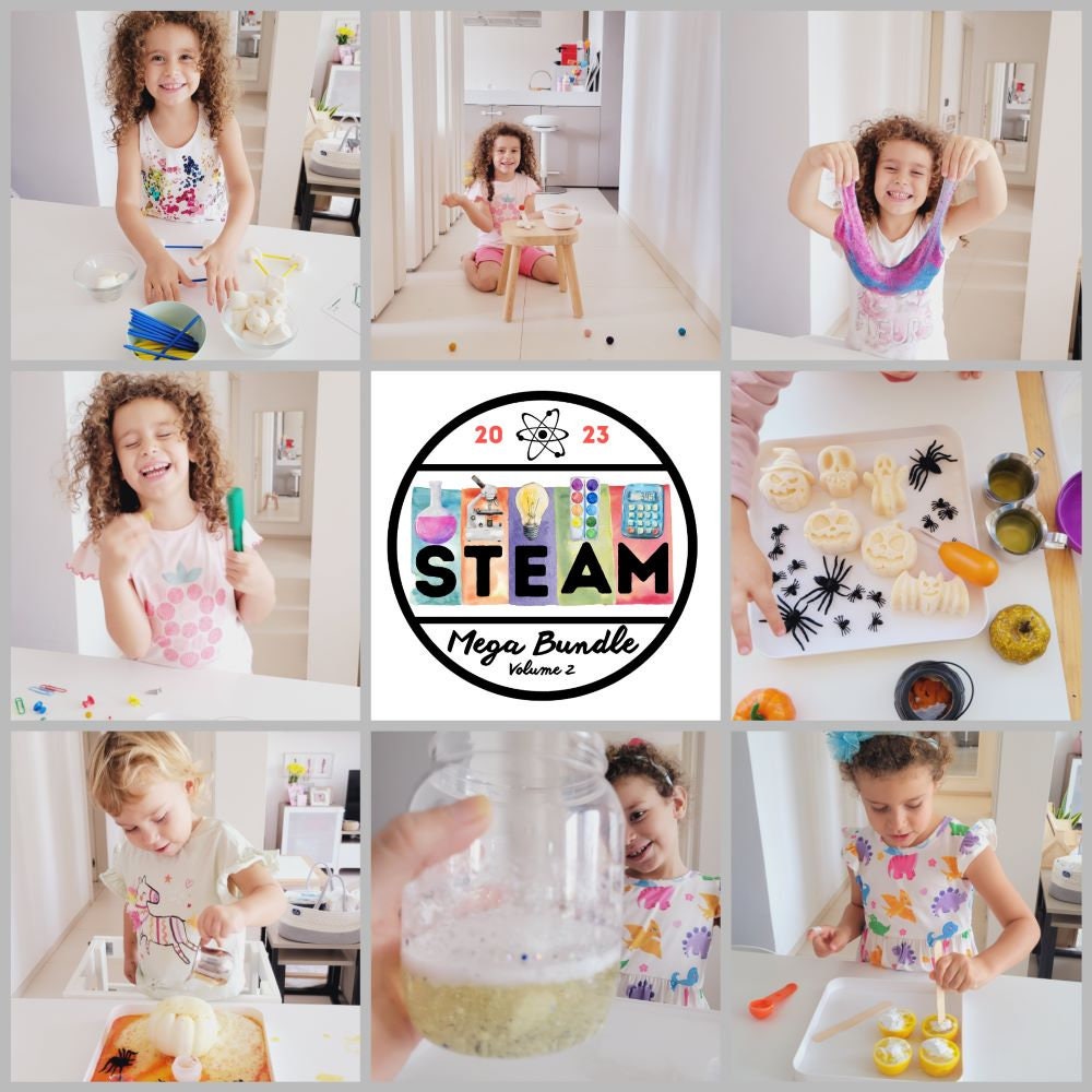 My First STEAM Activity Book + FREE State of Matter Mini Pack - Etsy