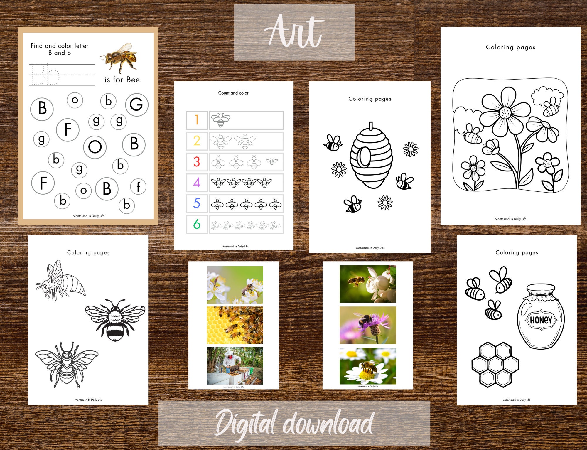 B is for Bee Early Learning Pack - Etsy