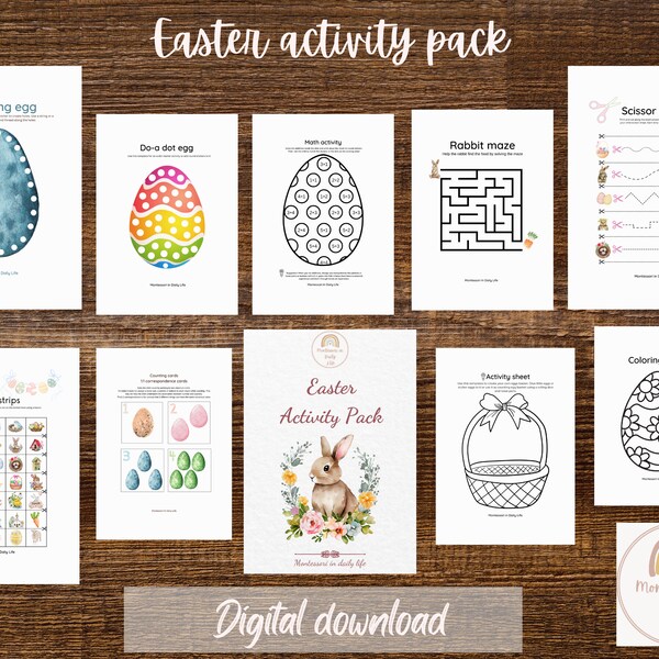 Easter Activities - Etsy