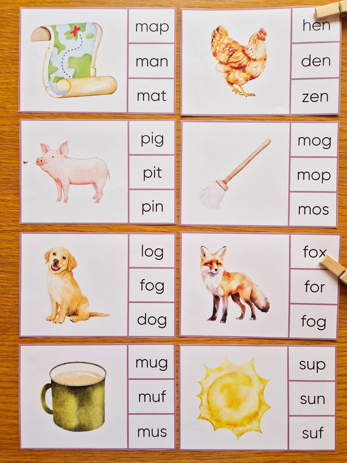 Montessori CVC Words and Phonics Activity Pack 3 - 6 Years Old - Etsy