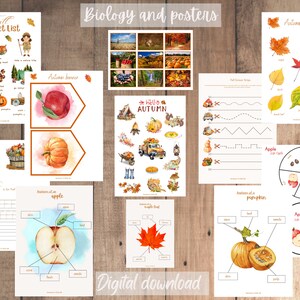 Fall Unit Study + FREE Resources - Montessori Inspired Pre-school ...