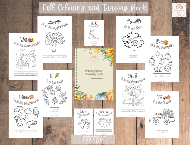 Fall Unit Study + FREE Resources - Montessori Inspired Pre-school ...