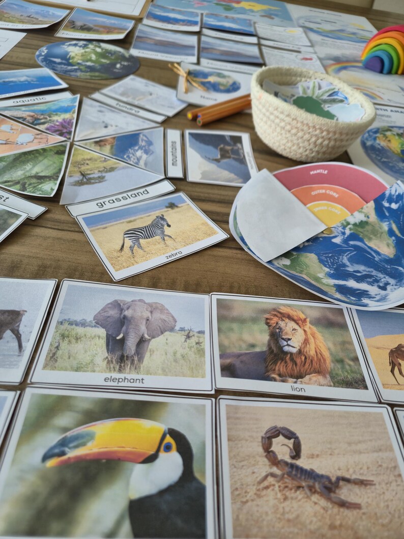 Intro to Earth Montessori Aligned Unit Study - Etsy