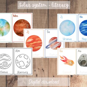 My Solar System Book - Montessori Learning Resources - Etsy