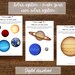My Solar System Book Montessori Learning Resources - Etsy