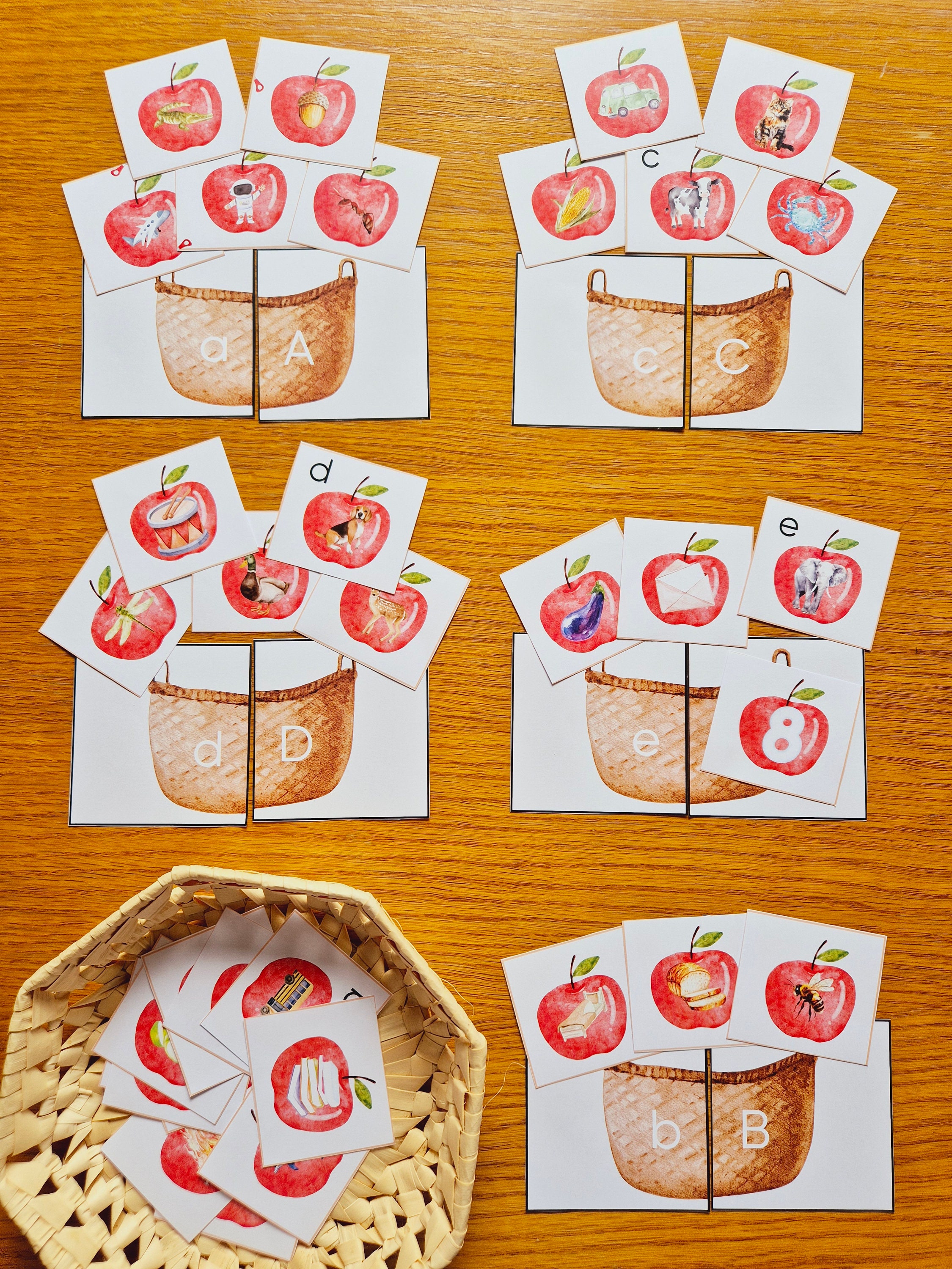 Montessori CVC Words and Phonics Activity Pack 3 - 6 Years Old - Etsy