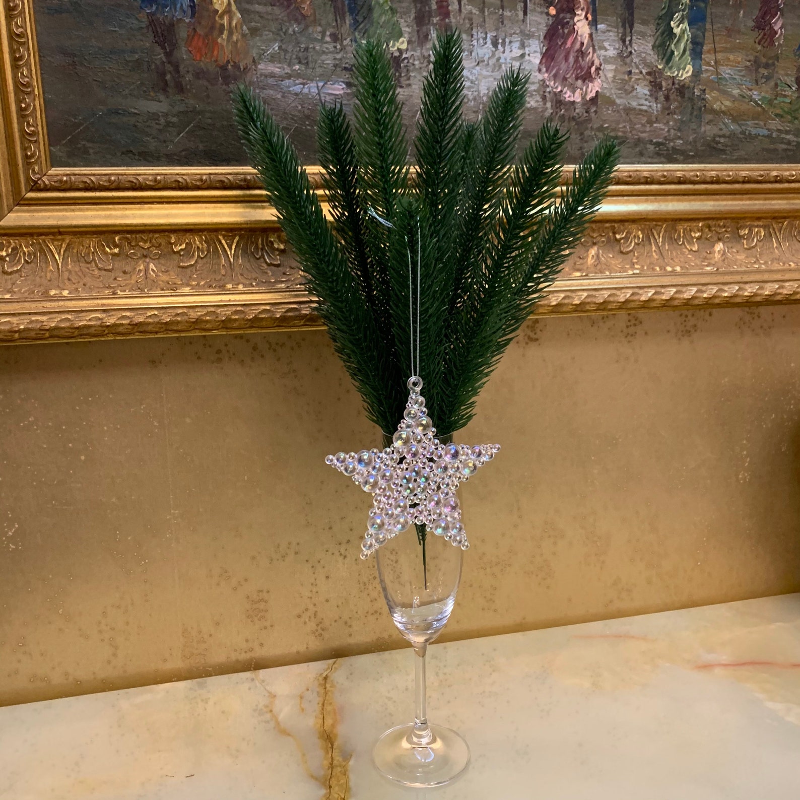 Christmas Artificial Pine Branches Lot of 10 Pcs Faux Greenery - Etsy