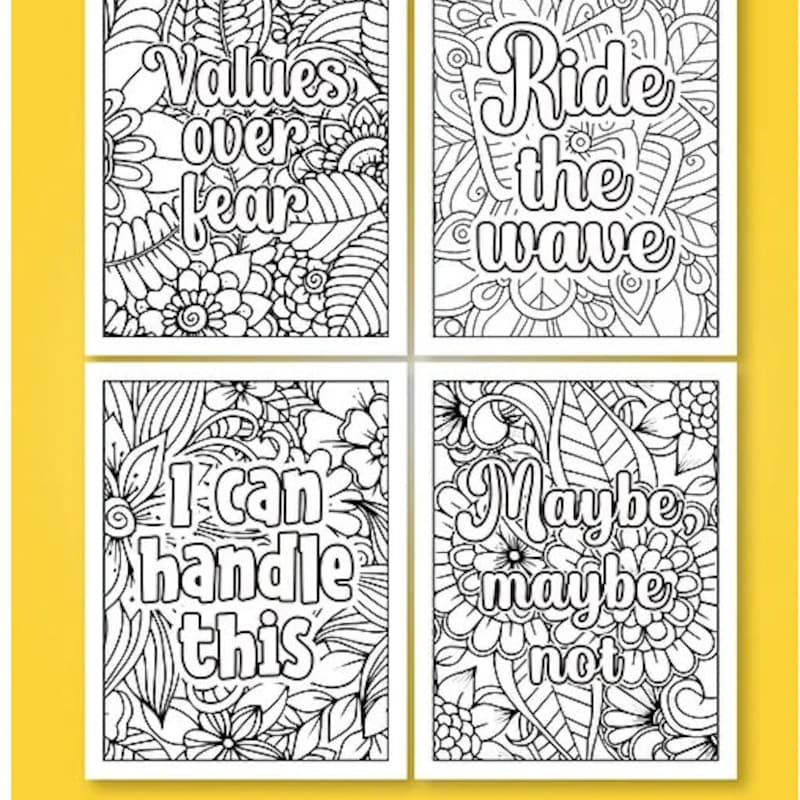 Recovery Coloring Pages - Etsy