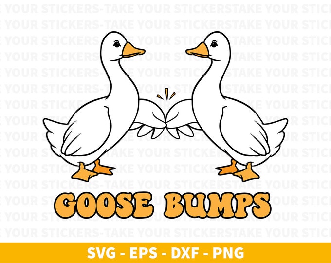 Goose Bumps PNG, Goose Bumps Digital Download, Cool Goose With Shades ...