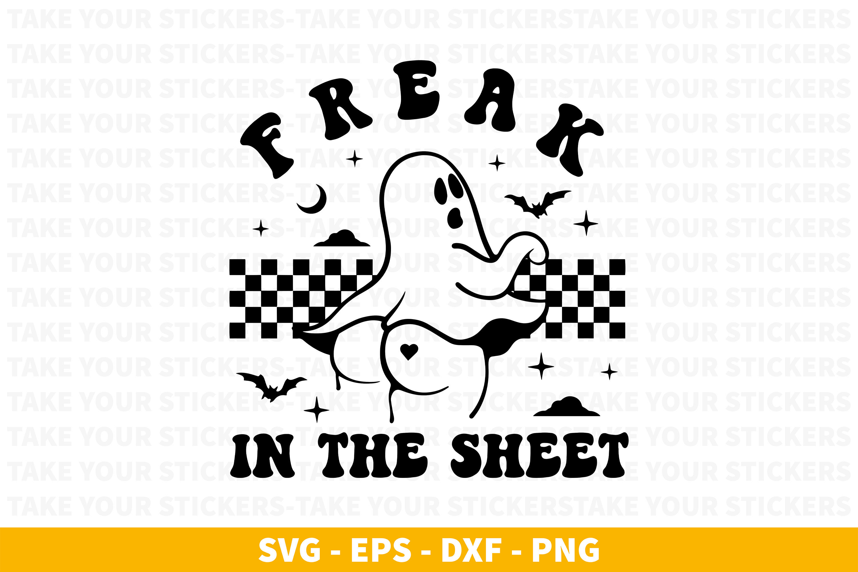 Freak in the Sheets SVG, Halloween Svg, Halloween Ghost SVG Pooky Vibes SVG, Halloween Svg ...