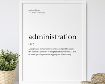 Funny Admin Art Gift - Etsy