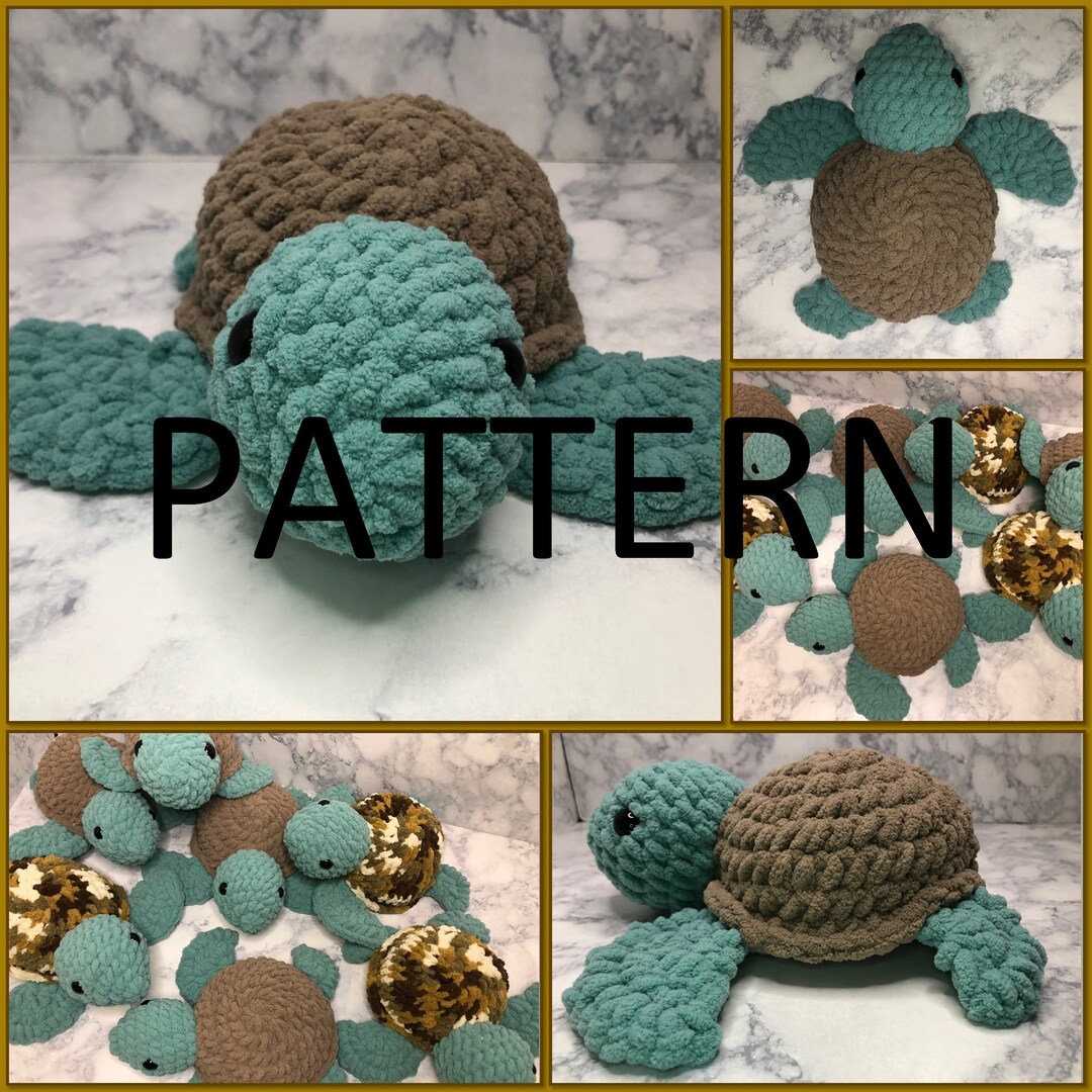 Crochet Sea Turtle Amigurumi Pattern - Etsy