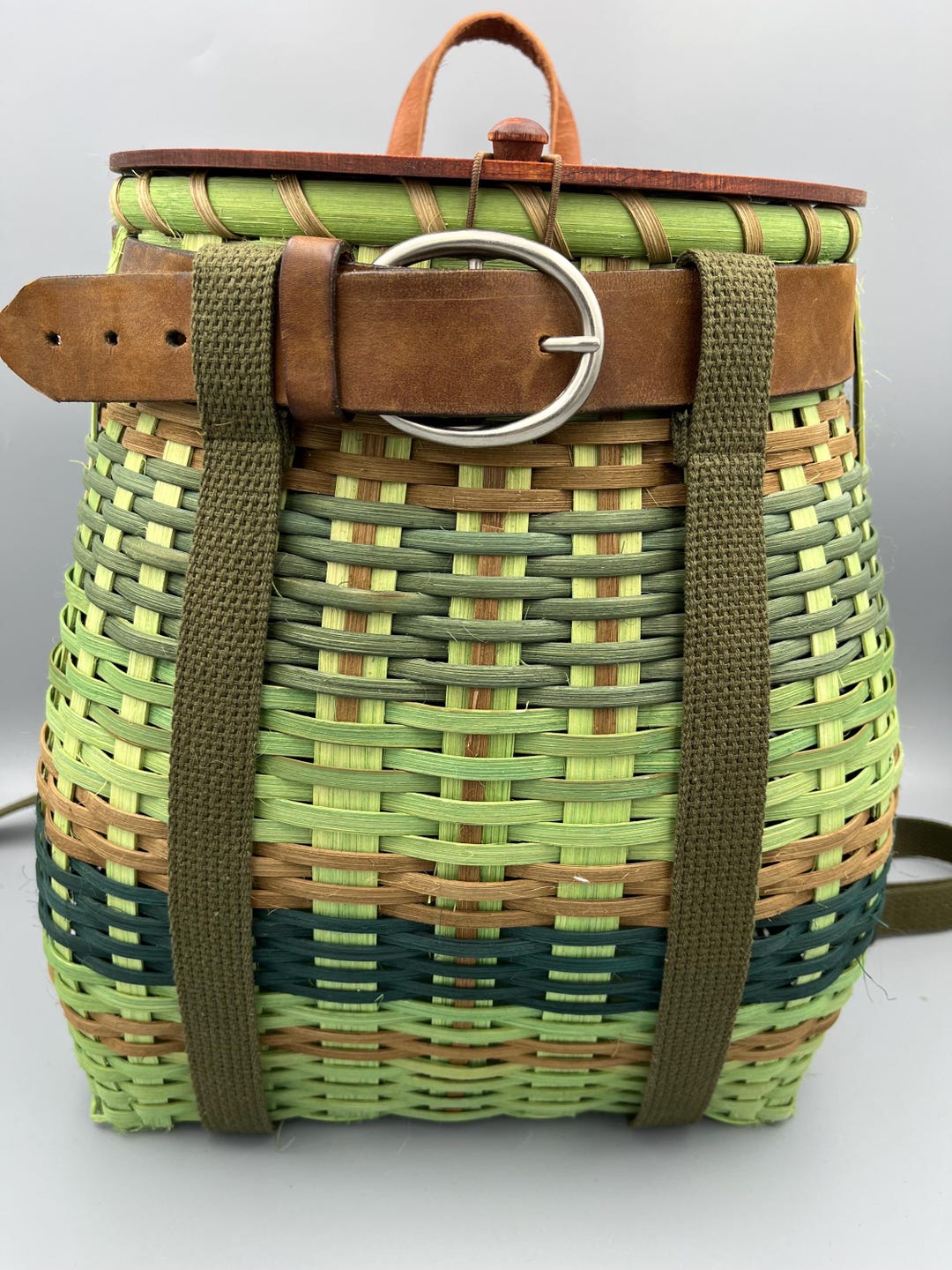 The “turtle” Backpack Basket for Foraging, Shopping - Handwoven - Etsy