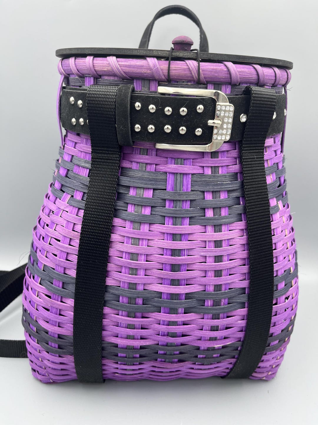 The “majestic” Backpack Basket for Foraging, Shopping - Handwoven - Etsy