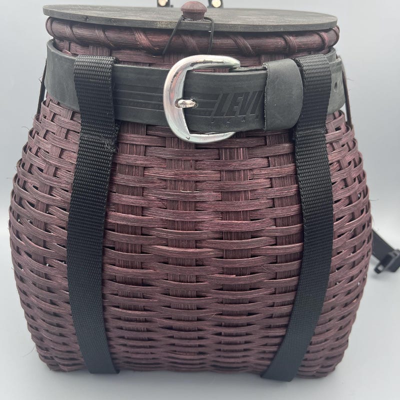 Basket Backpack - Etsy