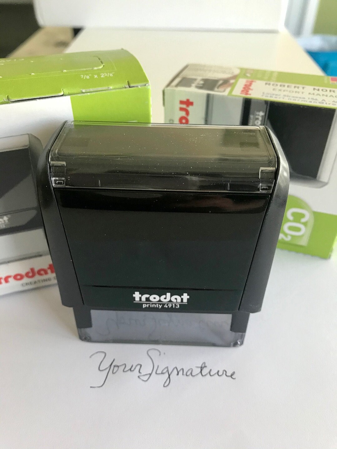 Signature Stamps or Facsimile Stamps as They Are Sometimes Called, Are ...