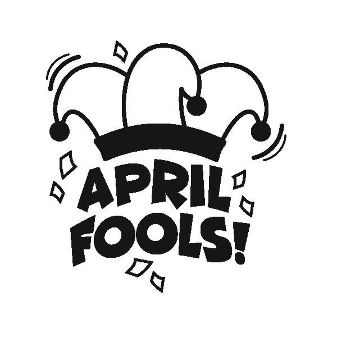 April Fools Stamp. Available in a Variety of Colors. Great for Cards ...