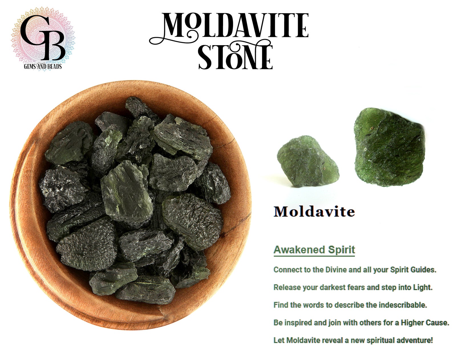 MOLDAVITE Stone Genuine Moldavite from Czech Republic | Etsy
