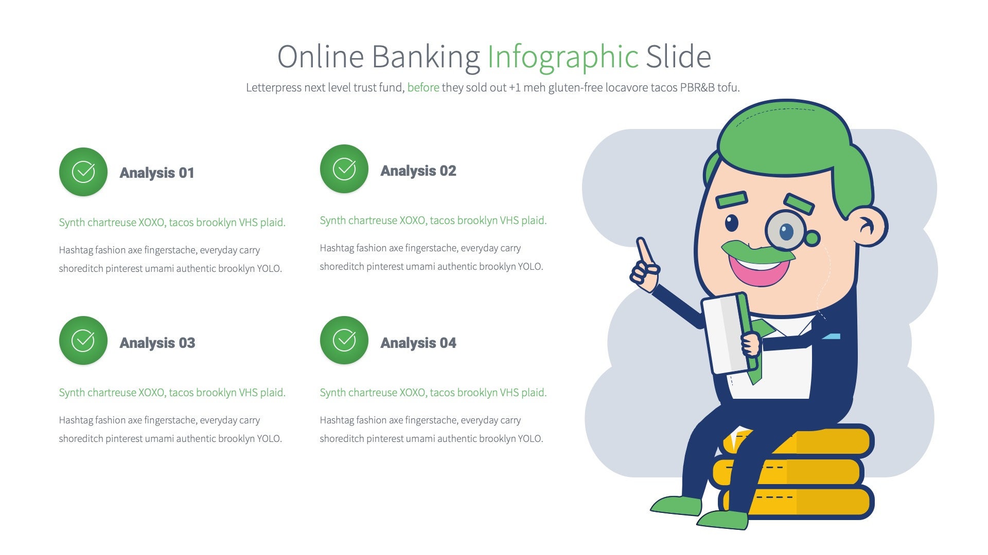 Online Banking Powerpoint Infographic Slides | Finance & Banking ...