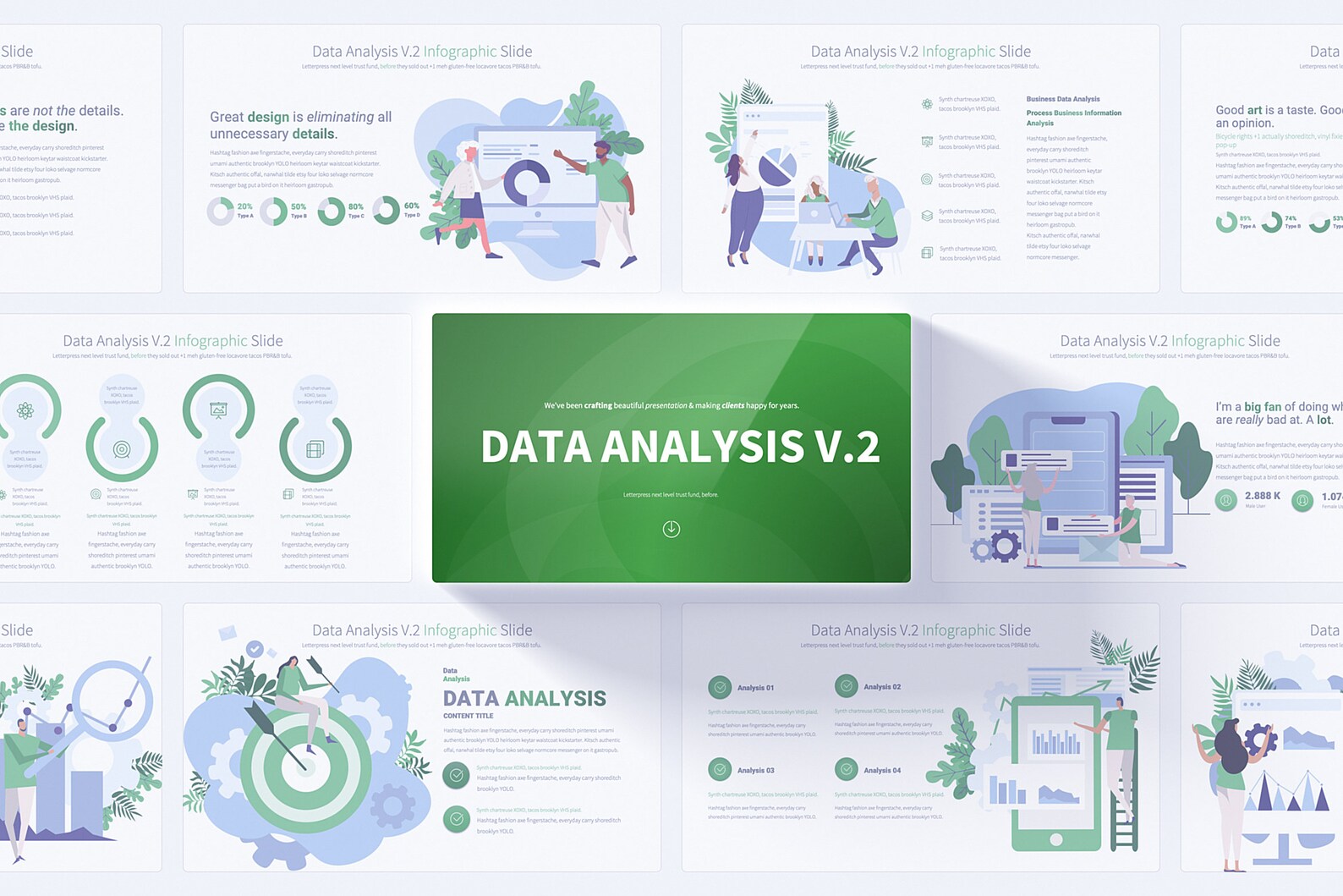 Data Analysis Powerpoint Presentation Template, Data Power Point ...