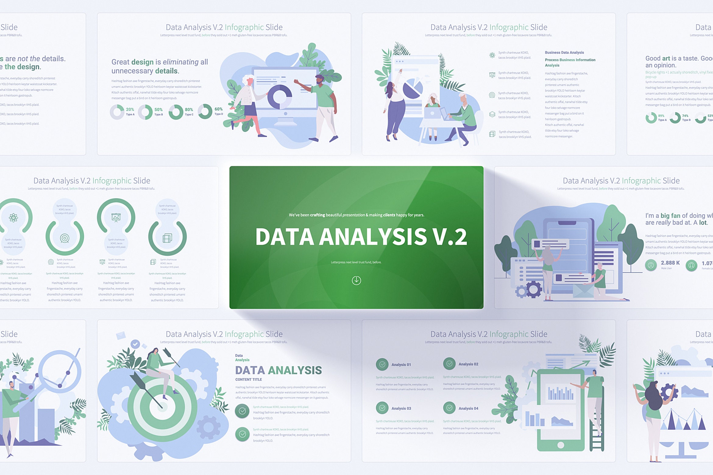 Data Analysis Powerpoint Presentation Template, Data Power Point ...