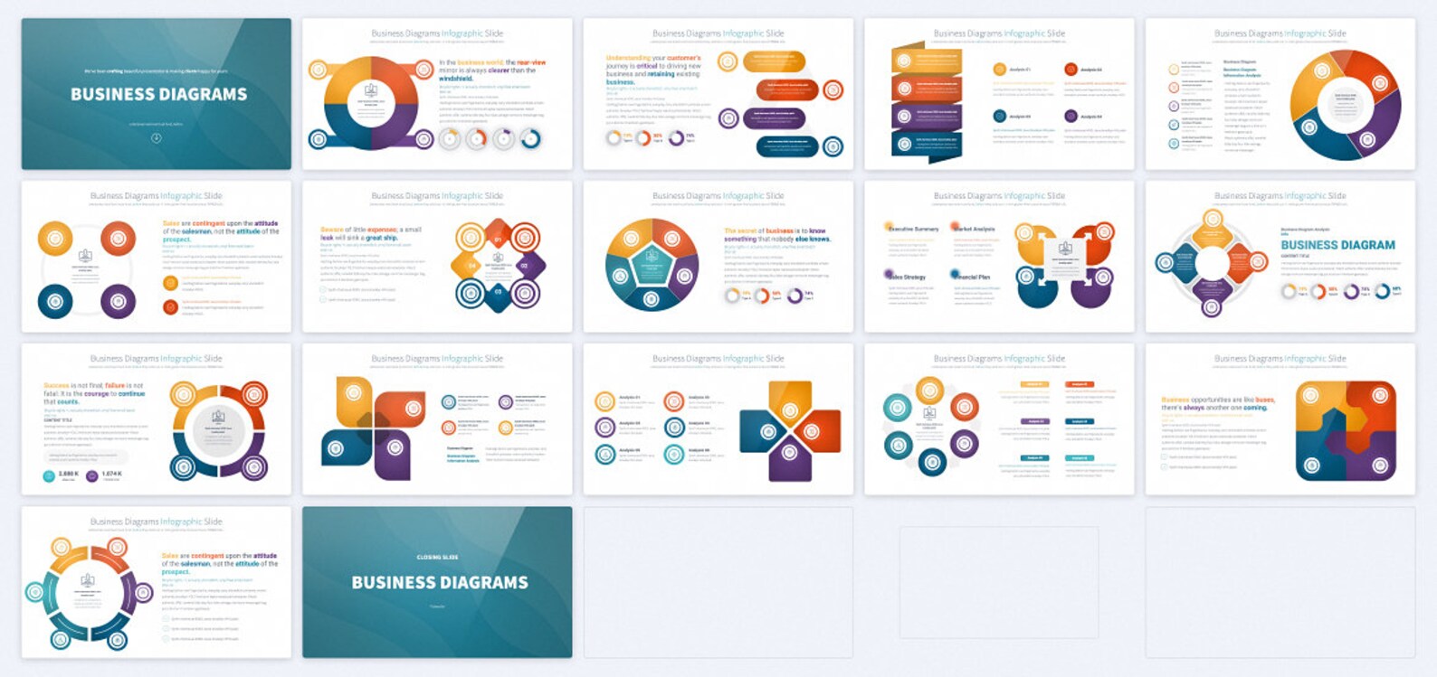 Professional Business Diagrams Powerpoint Slides – Perfect for Business ...