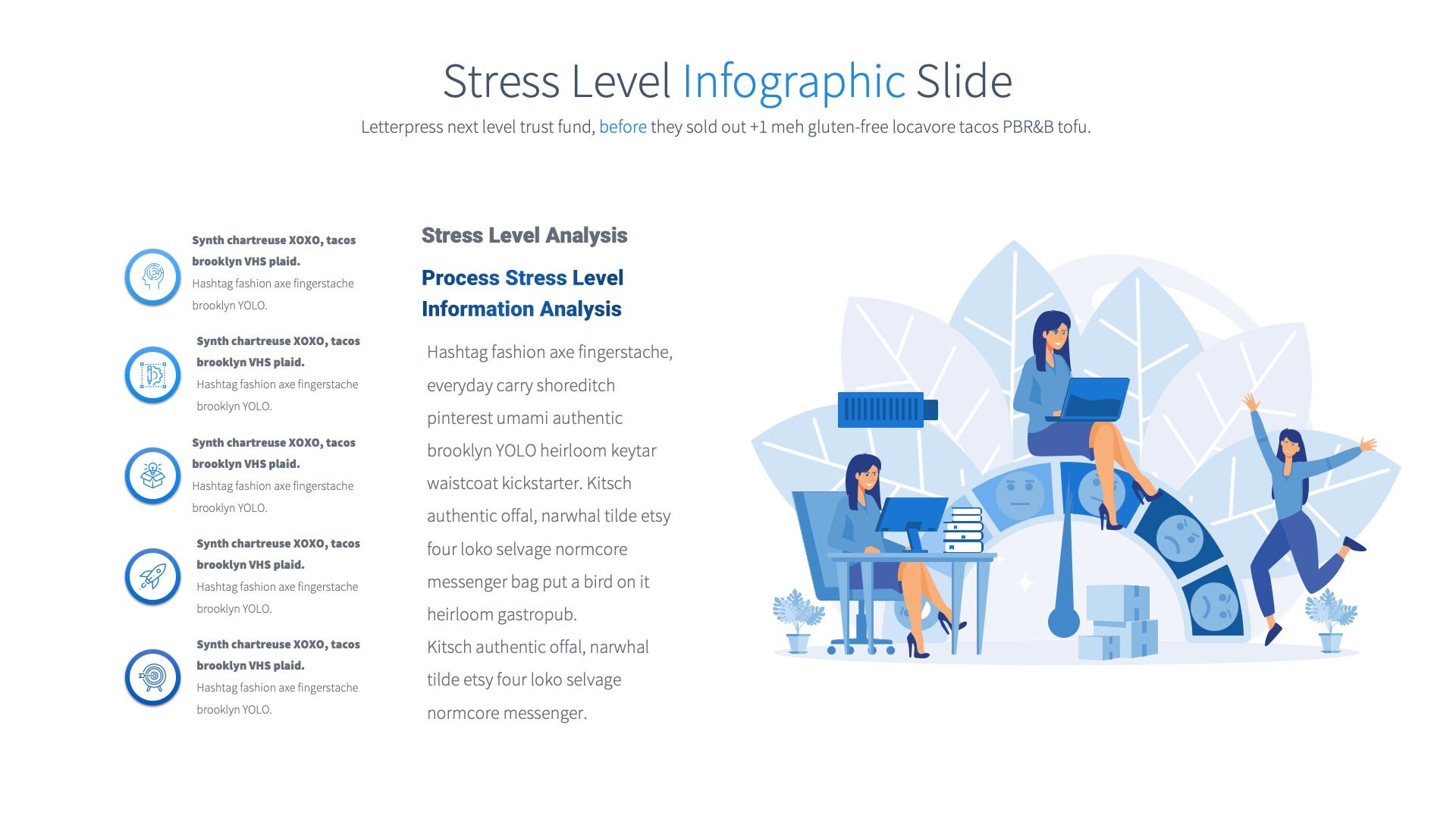 Stress Level Powerpoint Presentation Template | Comprehensive Emotional ...