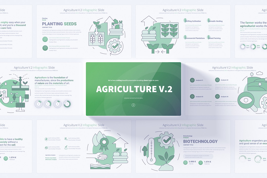 Agriculture Powerpoint Infographics Slides, Agriculture Powerpoint ...