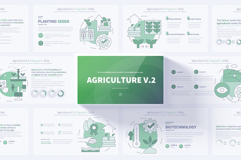 Agriculture Powerpoint Infographics Slides, Agriculture Powerpoint ...