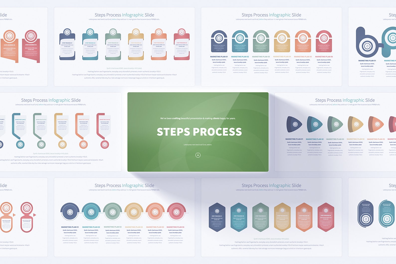 Steps Process Timeline Powerpoint Presentation Template, Steps ...