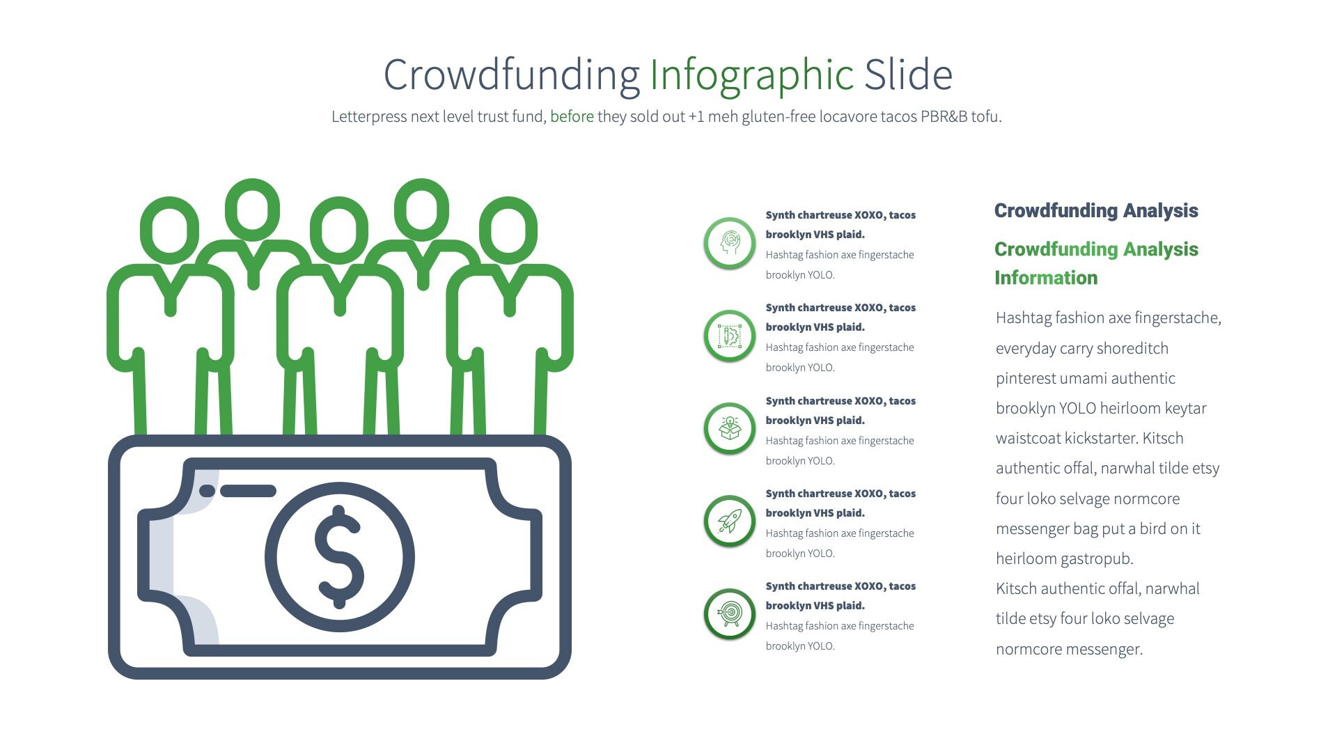 Crowdfunding Powerpoint Presentation Template | Professional ...
