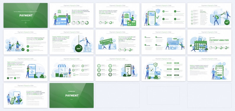 Payment Keynote Presentation Template | Financial Keynote Design for ...