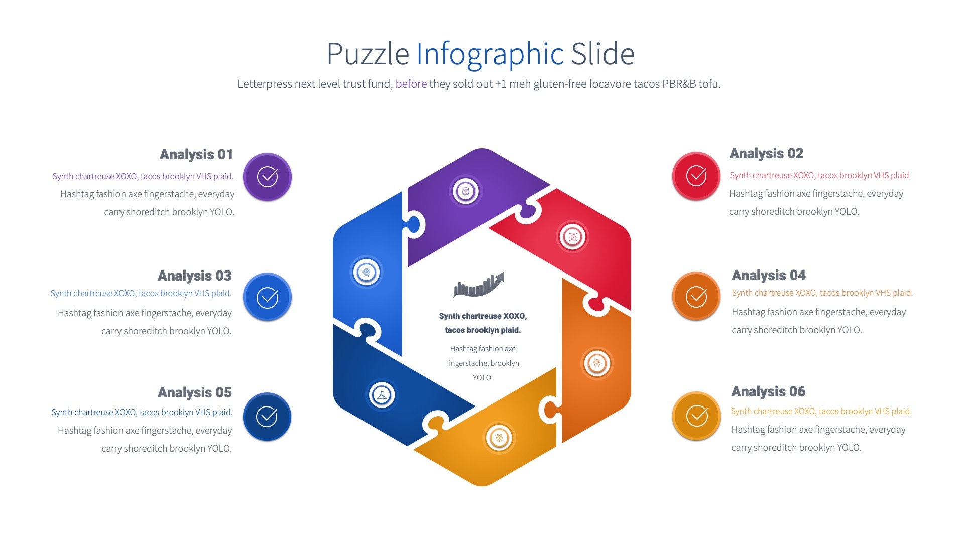Puzzle Diagram Powerpoint Presentation Template Puzzle - Etsy