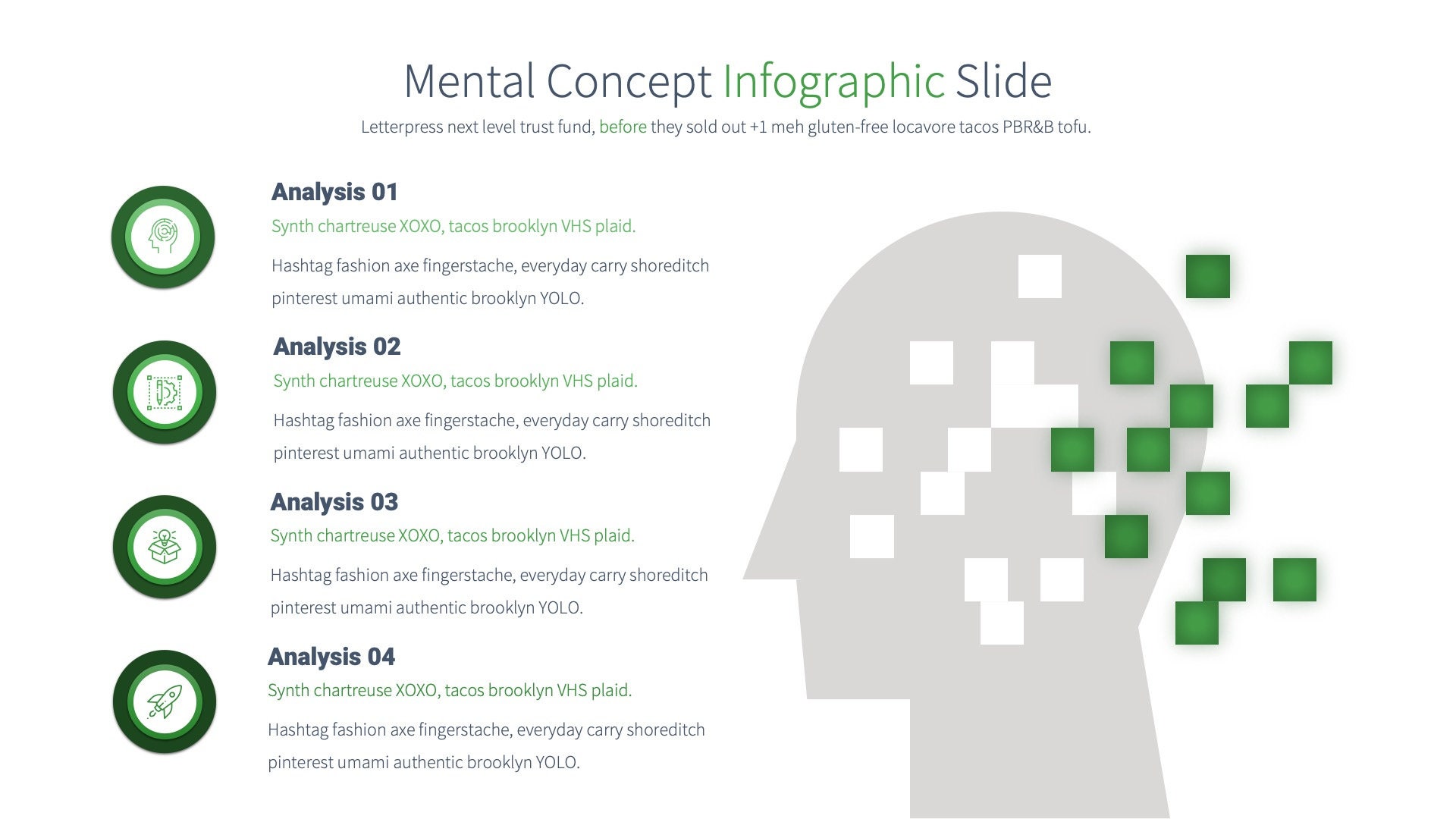 Mental Concept Minimal Powerpoint Presentation Template | Mental Health ...