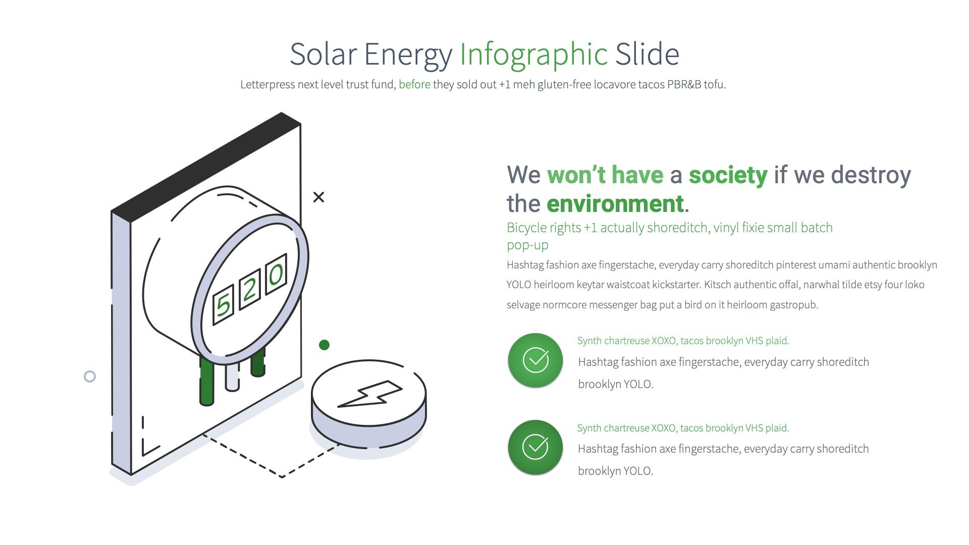 Solar Energy Powerpoint Presentation Template | Ecology & Environment ...