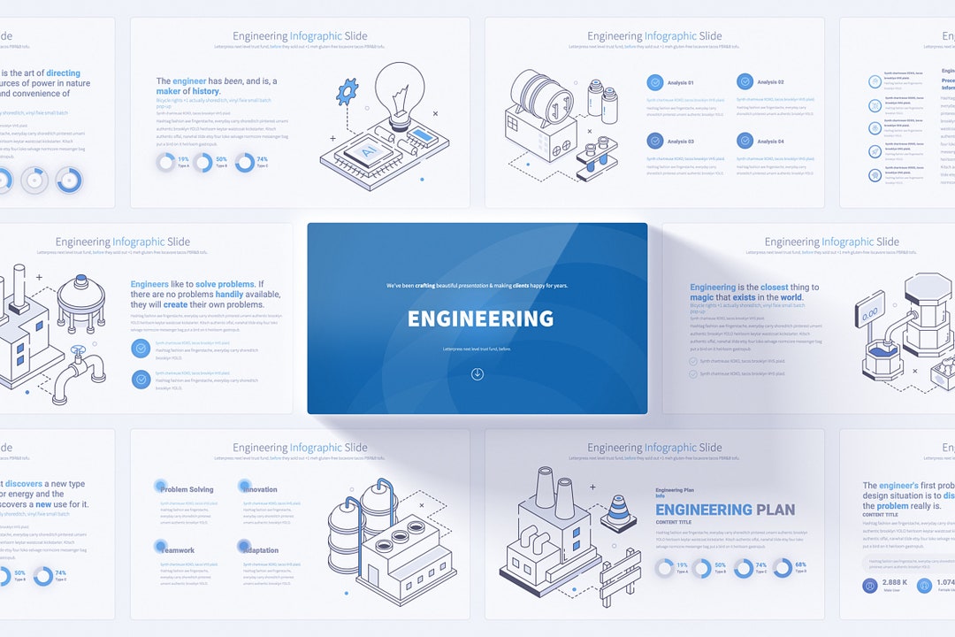 Engineering Powerpoint Presentation Template, Engineering, Petrol Plant ...