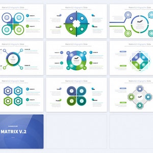 Matrix Powerpoint Presentation Template | Creative Matrix Diagram ...