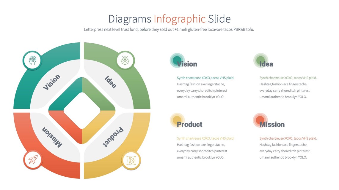 Diagrams Powerpoint Presentation Template Business Diagram | Etsy