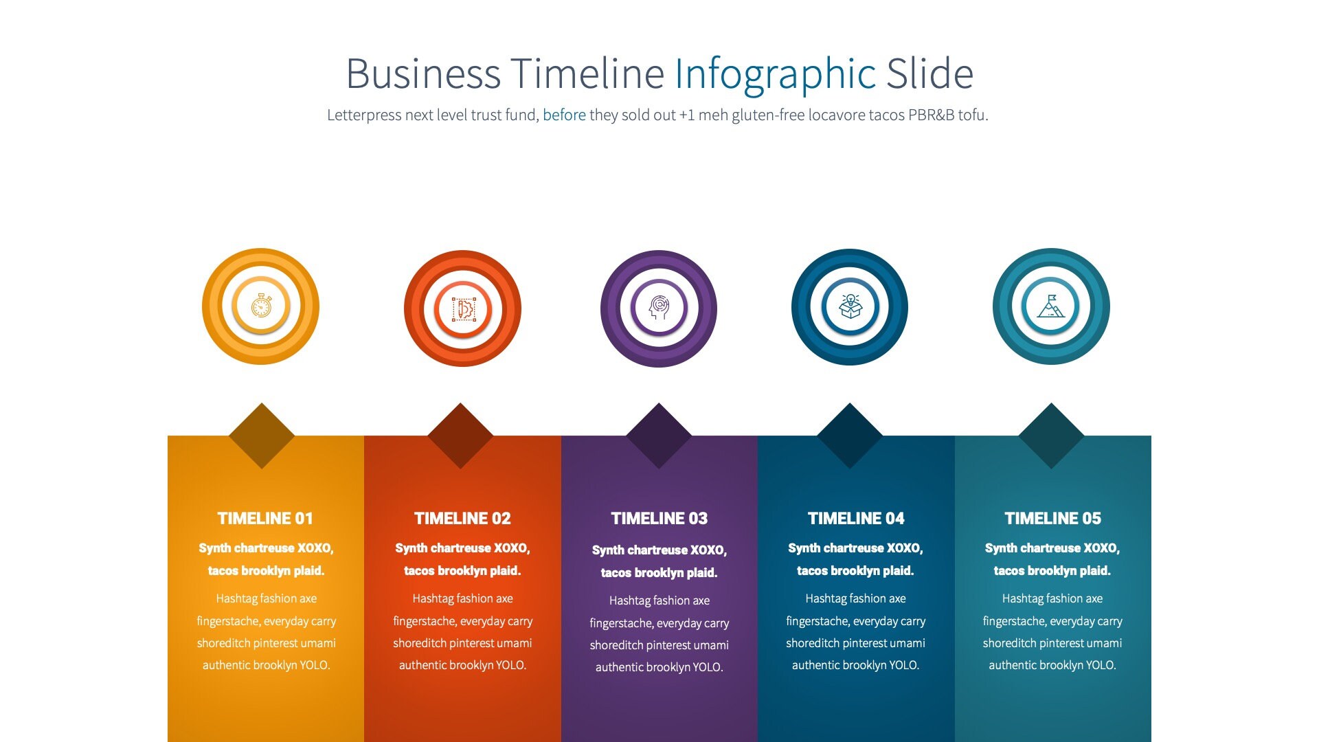 Comprehensive Business Timeline Keynote Template | Detailed Infographic ...